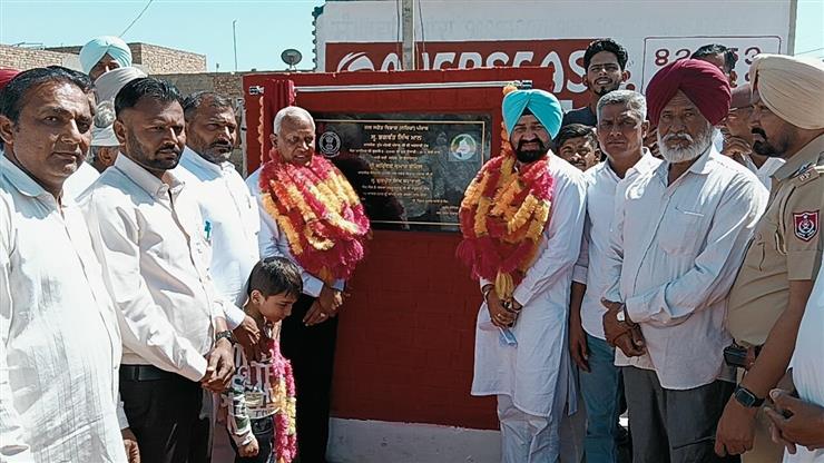 Barinder Kumar Goyal inaugurates four minors and bridge in Sardulgarh ...